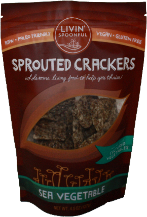 Cultured Vegetable Sprouted Crackers – Livinspoonful